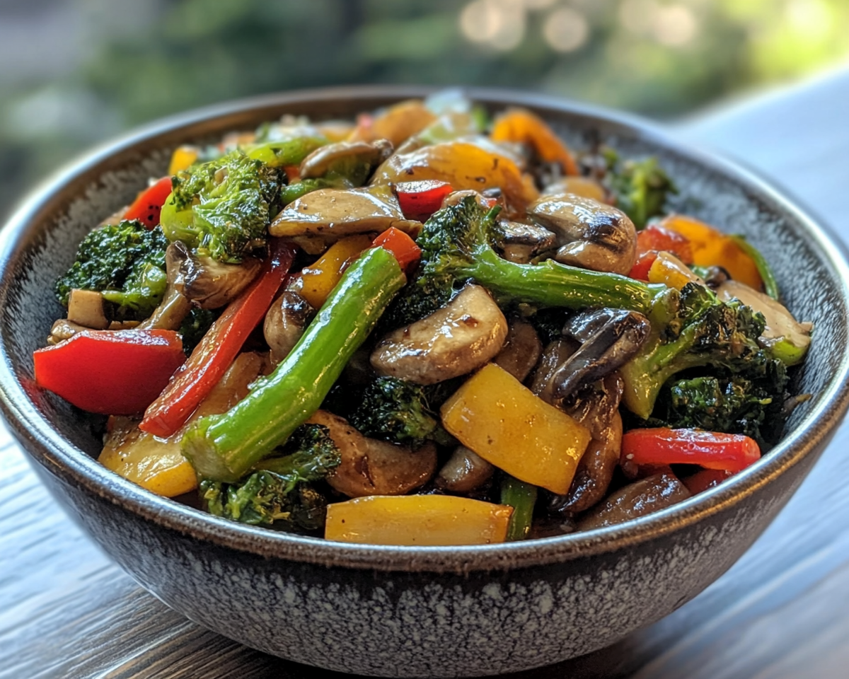 Low-Calorie Vegetable Stir Fry (Healthy Meal) – Yummy Bric