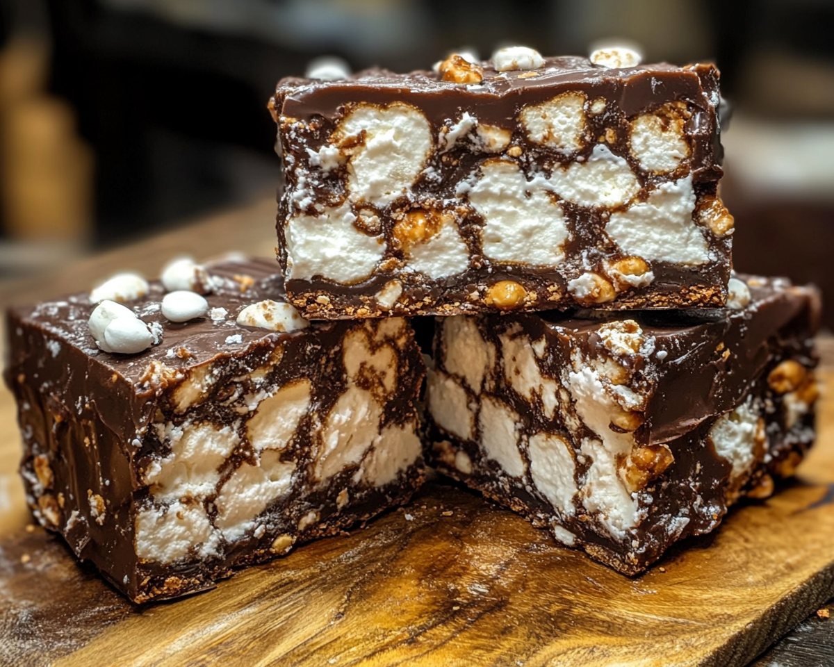 Rocky Road Candy Recipe – Yummy Bric