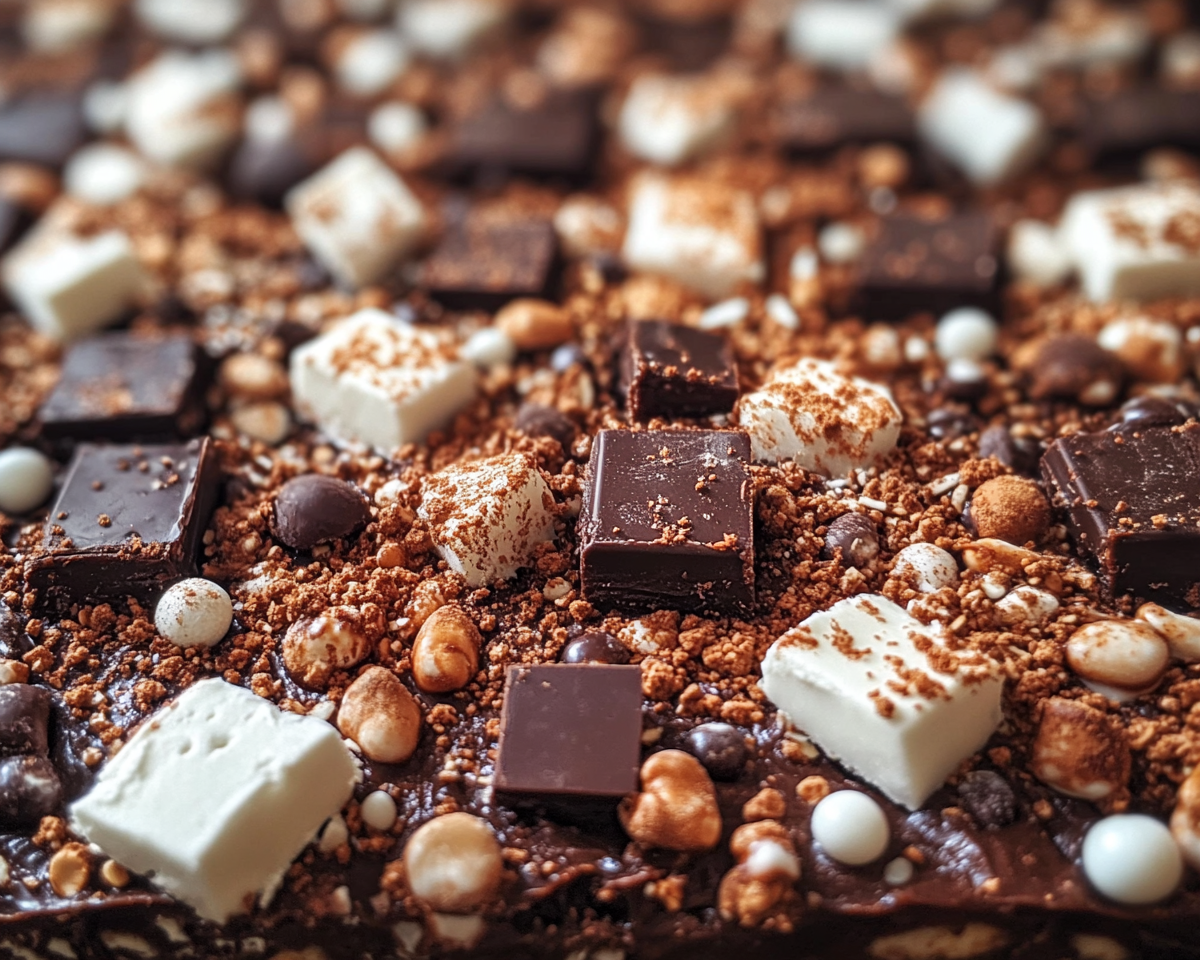 Rocky Road Candy Recipe – Yummy Bric