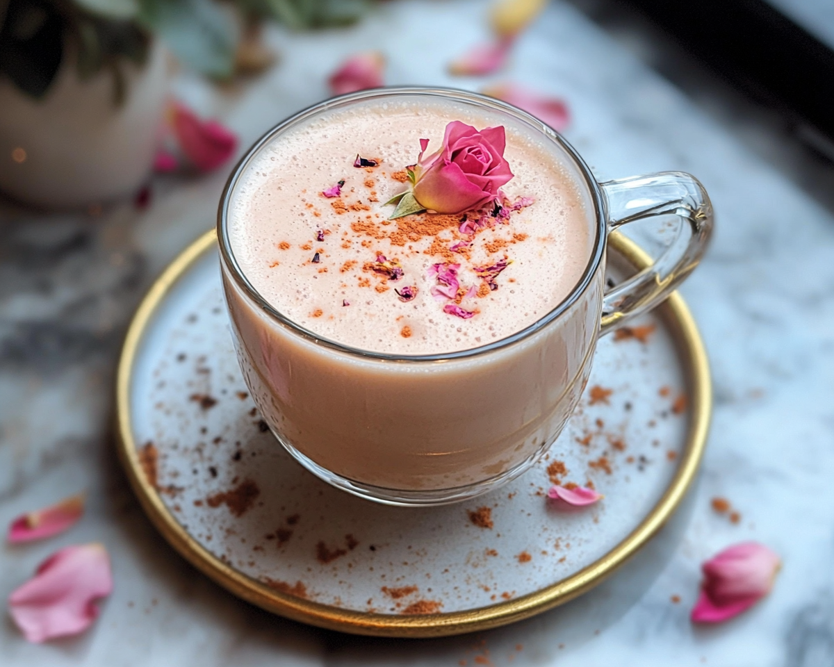 Romantic Rose Latte (Café-Style at Home) – Yummy Bric