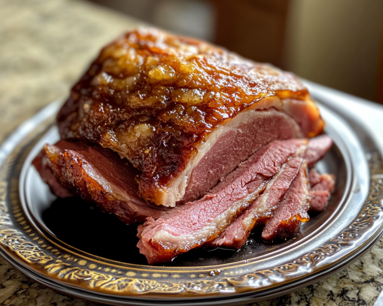 Slow Cooker Smoked Ham – Yummy Bric