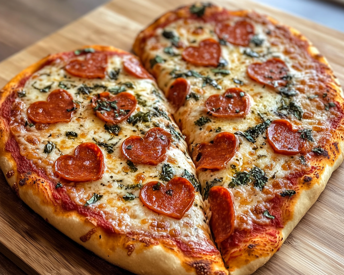 This Pizza Made Valentine’s Night Fun and Romantic – Yummy Bric