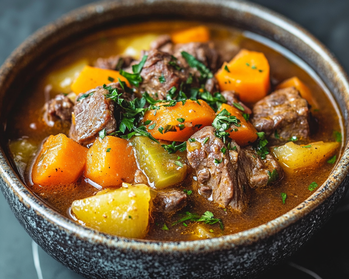 Winter Beef and Carrot Stew (Hearty Comfort Meal) – Yummy Bric