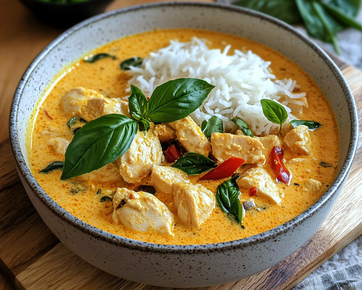 Easy Thai Yellow Curry Chicken (Creamy & Spicy) – Yummy Bric