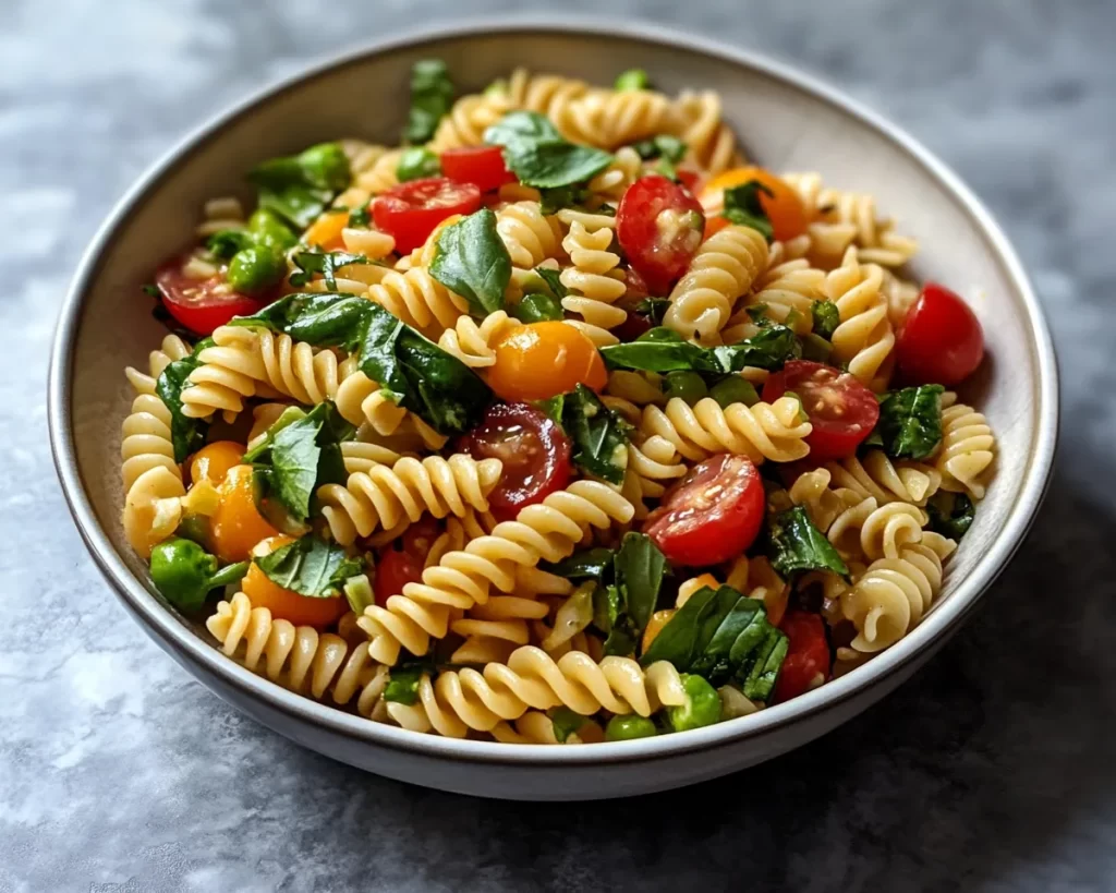 Spring Recipes Dinner: Healthy Pasta Primavera Bowl – Yummy Bric