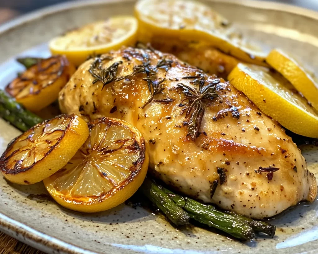 Spring Recipes Dinner: One Pan Lemon Chicken – Yummy Bric