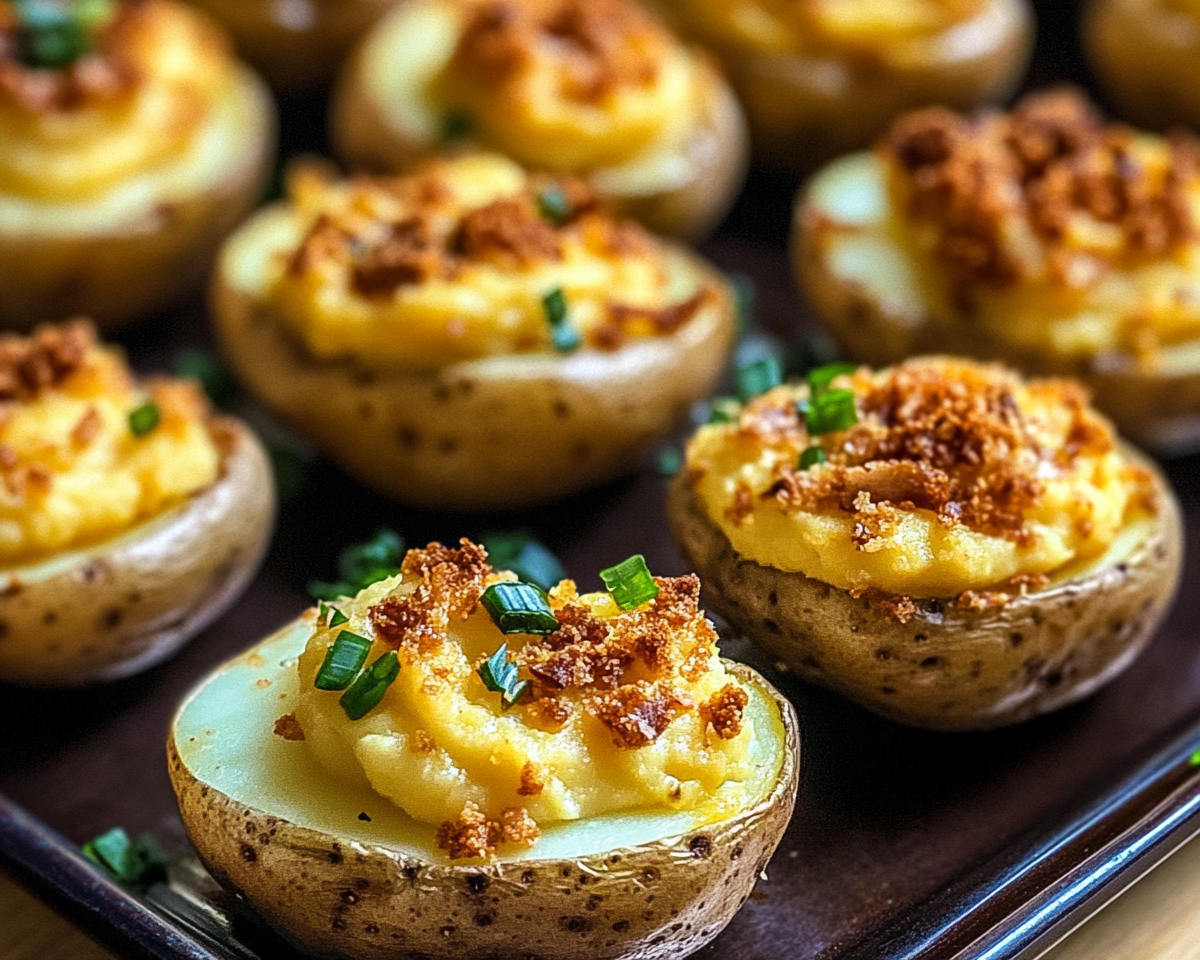 Vegan Deviled Potatoes: A Twist on Classic Appetizers – Yummy Bric